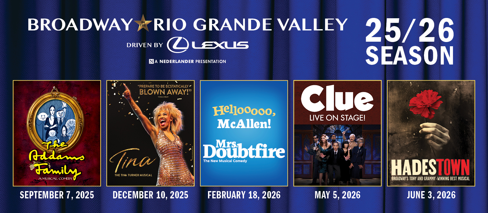 Broadway in the Rio Grande Valley | McAllen Performing Arts Center